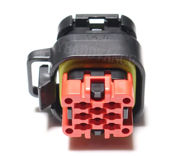 TE-Connectivity-8-Way-Socket-Electrical-Connectors-AMP-With-Pins-and ...
