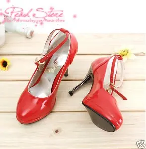 Pumps Heart Shaped High Heel Shoes Size 4/35 red|shoe inserts high ...