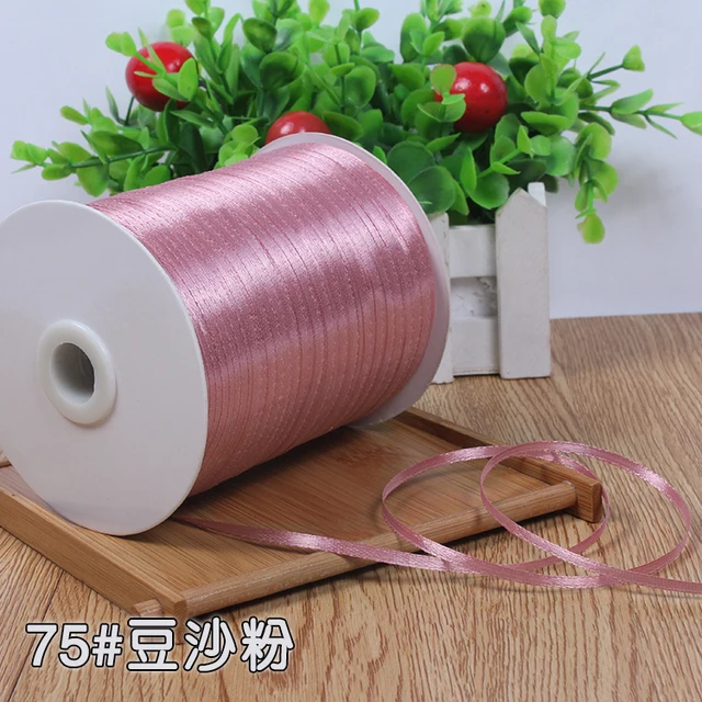 High quality 3mm Satin Ribbon Wedding Party Decoration Invitation Card ...