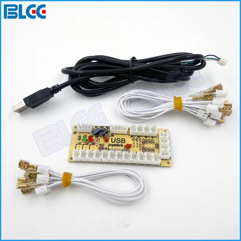 Zero Delay Usb Encoder Pc Control Panel To Arcade Joystick For Pc Fighting Games Jamma Mame