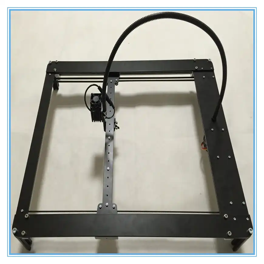 2016 Nuevo Laseraxe 5500 mW DIY Hbot escritorio Mini grabador láser ...