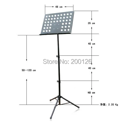 Medium Steel Music Stand adjustable heighth|stand up resealable pouches ...