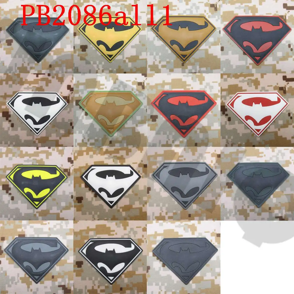 3D PVC patch Super hero Batman e Superman|Patches| - AliExpress