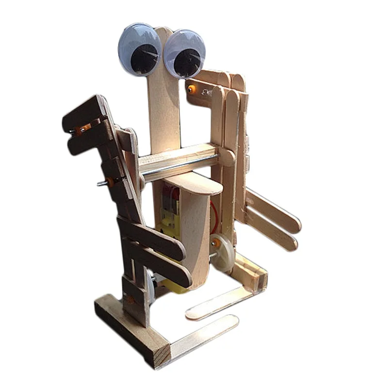 DIY Wooden Walking Robot Model Kits Gift Toy For Kids|toys for|toys for ...
