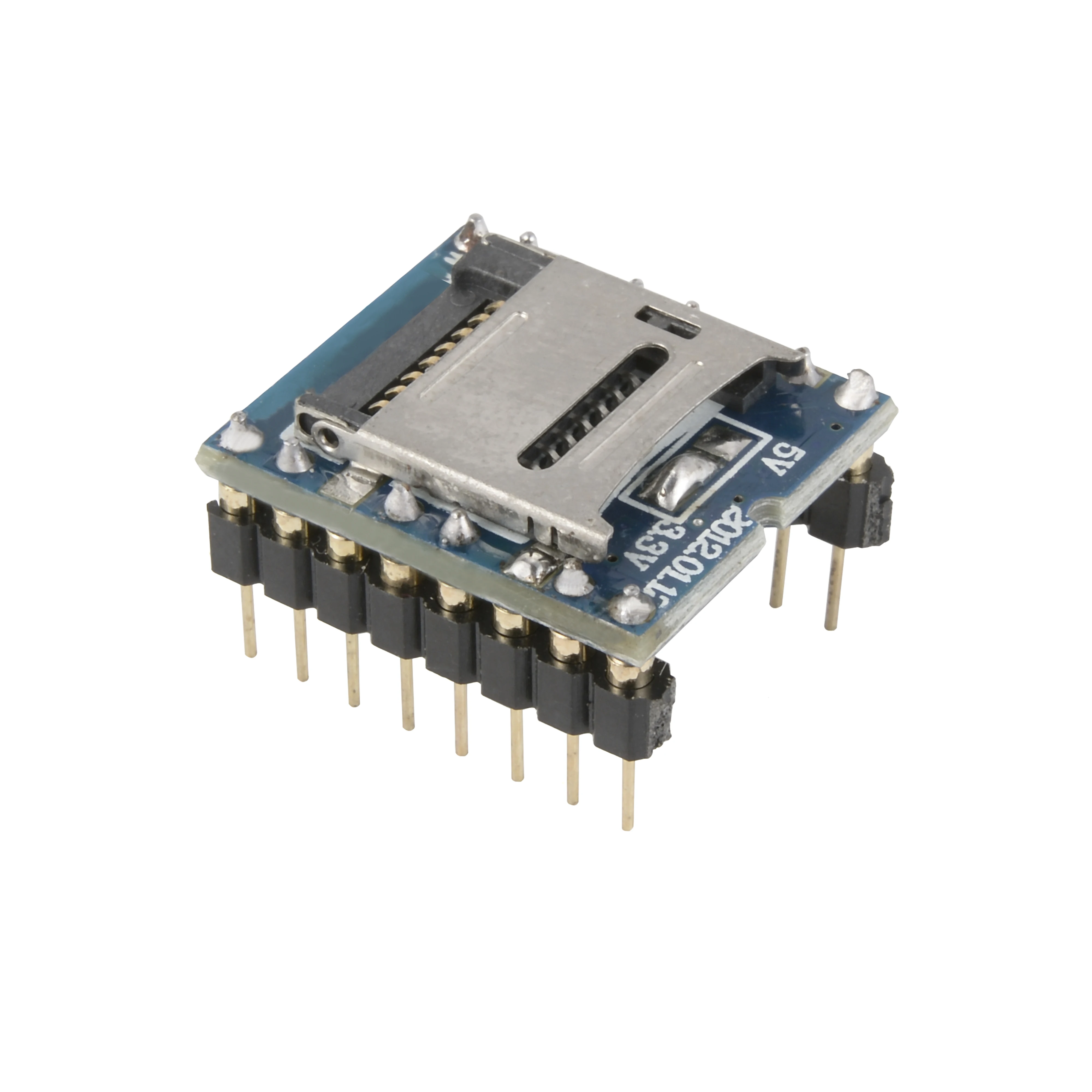 Sound Modul WTV020 SD 16P Micro SD Card MP3 Playback for Arduino Atmel ...