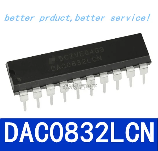 10 unids/lote DAC0832LCN DAC0832 0832 IC 8 poco DIP 20 D/A|Accesorios y piezas de reemplazo ...