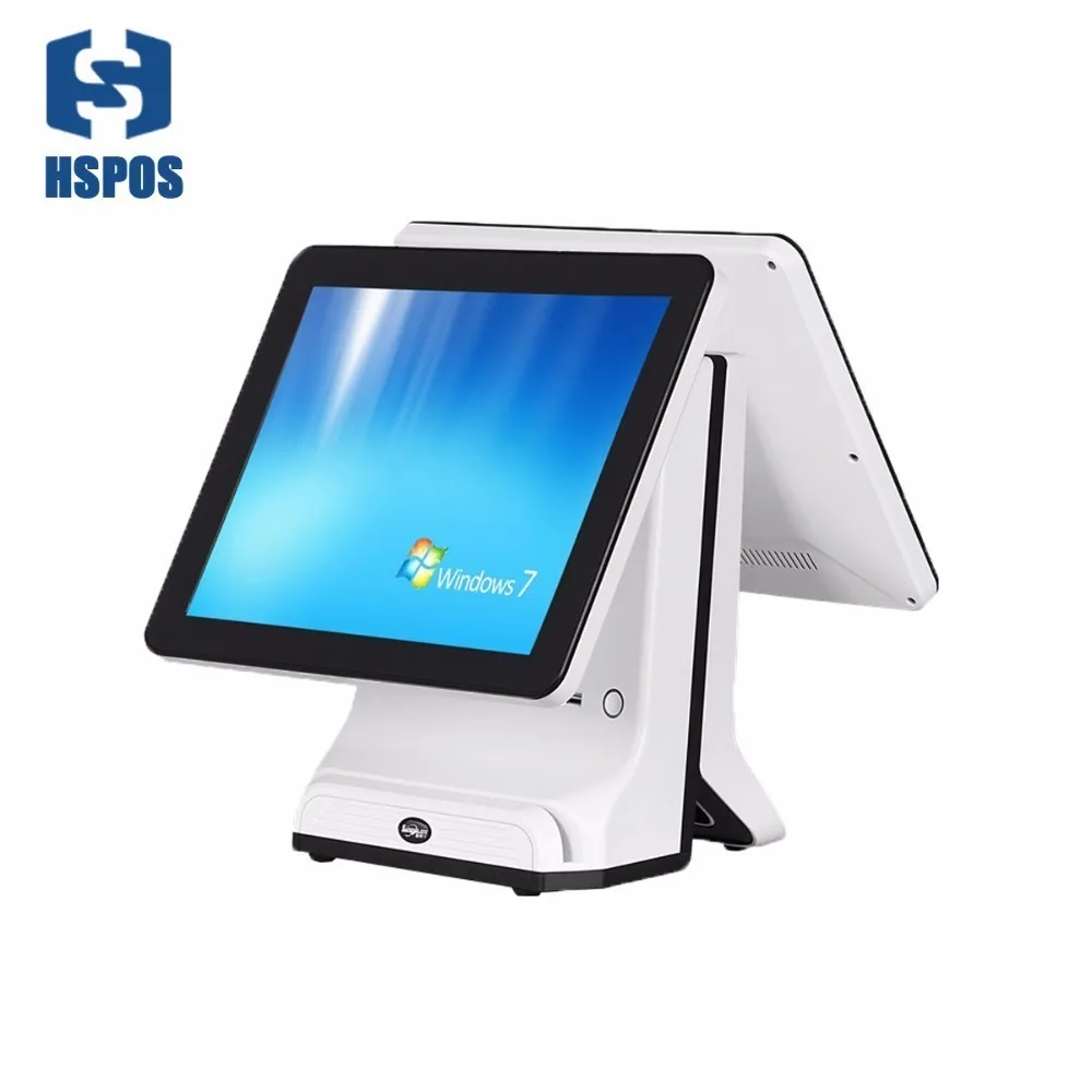 HSPOS 15inch LED Display all in one pos for restaurant Can support ...
