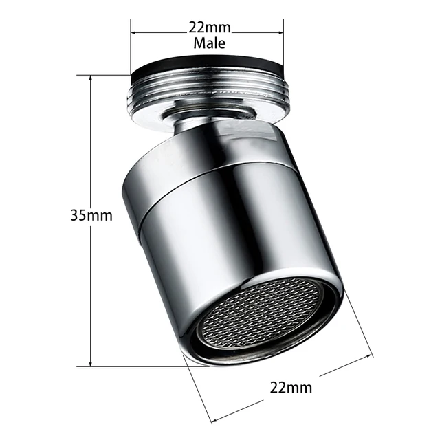 Smesiteli 360 Degree Swivel Faucet Aerator Water Bubbler Saving Tap For ...