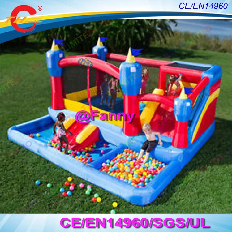Commercial Grade Pvc Balls Pool Inflatable Bouncers Kids Bouncy Castle ...