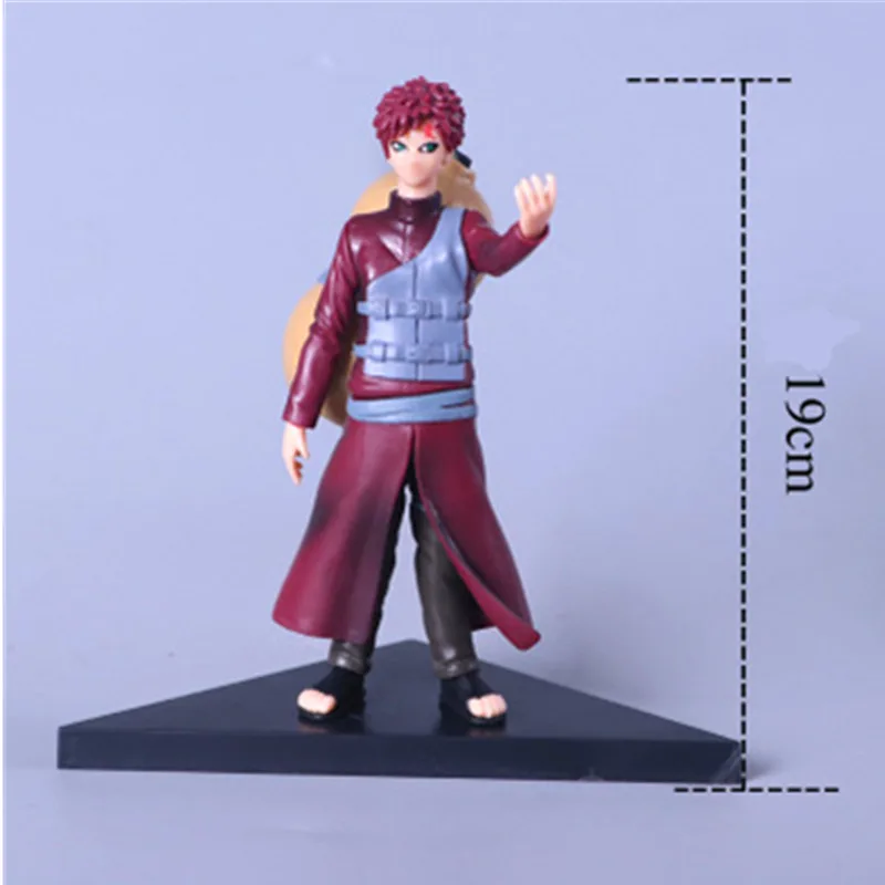 Japan Anime NARUTO Figures Toys Kazekage Gaara Action Figure 19 CM PVC ...