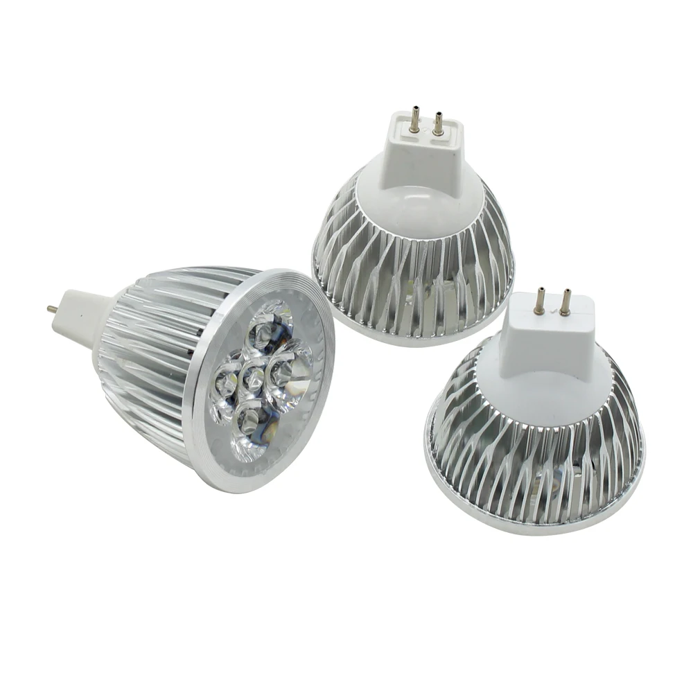 DC12V MR16 LED Lights COB LED Chip Lamps Spotlight Bulbs 15W Warm/Cool White High Quality ...