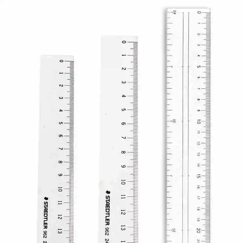 Staedtler Mars Lurus Penggaris 962 24 15/20/30Cm Presisi Resin Siswa ...