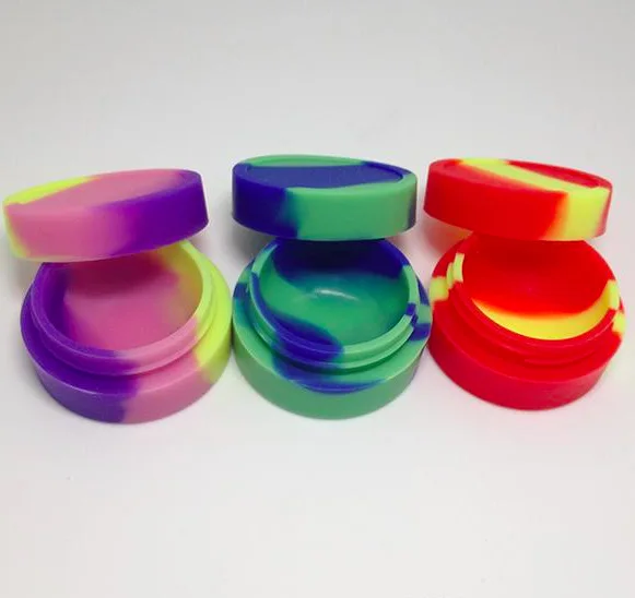 Silicone Dab Jar Non Stick BHO Concentrate Container Hash Oil Box Dab ...