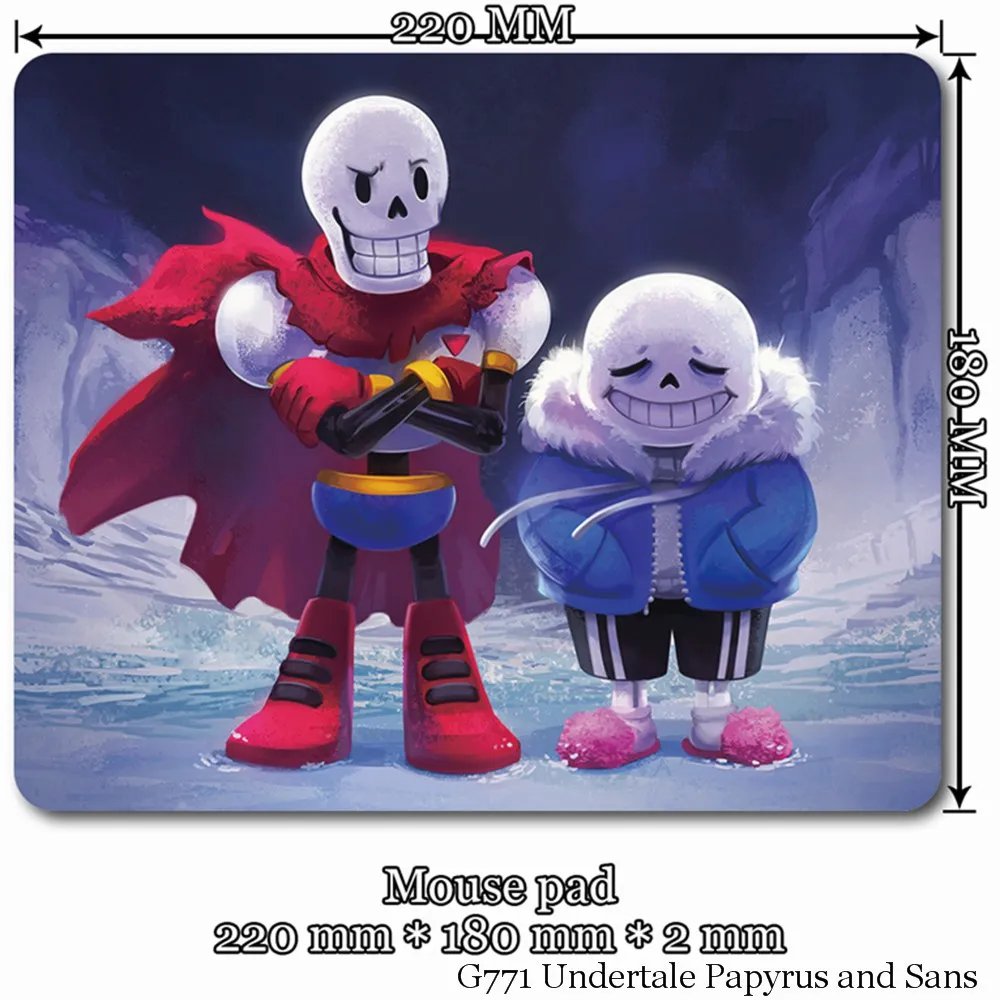 Decoration Place Pad for G771 Undertale Papyrus and Sans Mouse Mat ...