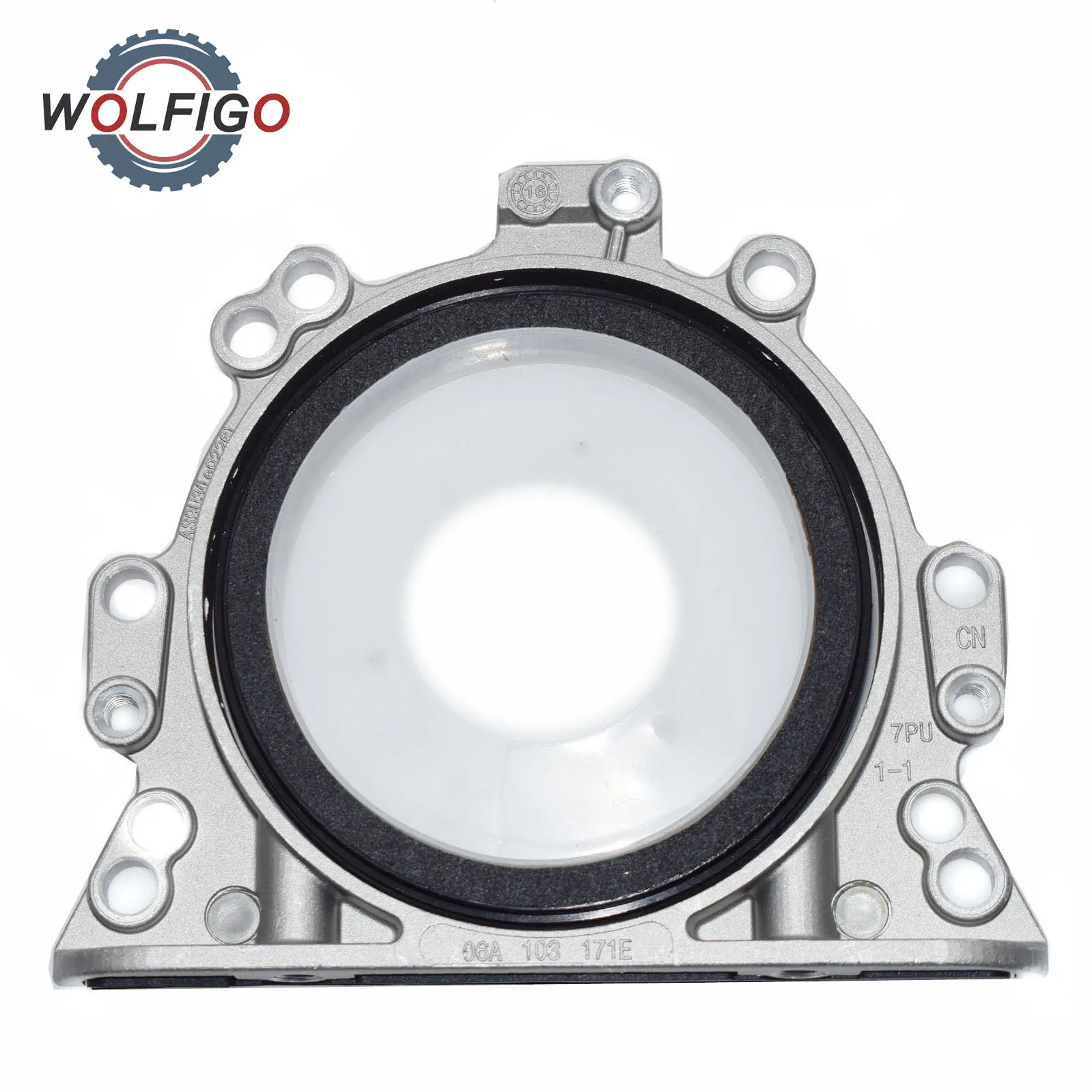 WOLFIGO sello de cigüeñal trasero con brida 06A103171A 1001031010 para ...