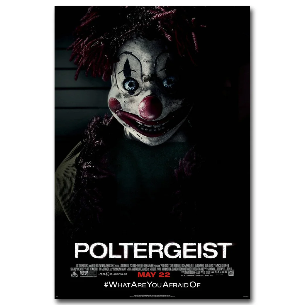 Poltergeist Art Silk Poster Print 13x20 24x36 Inch Classic Horror Movie ...