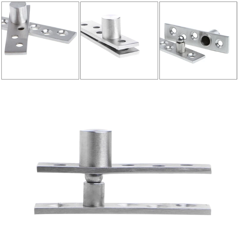 Up Down Shaft Stainless Steel Door Rotating Hinge Pivot 75/100mm 360 ...