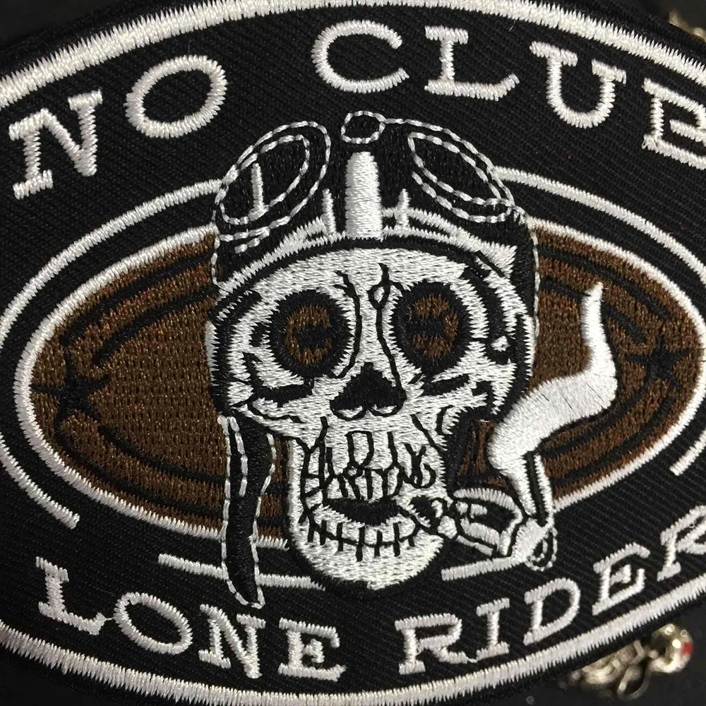 No club rider biker patch for Jacket backing, punk motorcycle ...