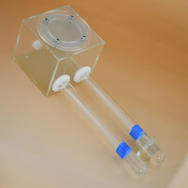 1PCS Two Test Tube Ants Simple Acrylic Nest 15mm Outer Diameter Test 1PCS Two Test Tube Ants Simple Acrylic Nest 15mm Outer Diameter Test