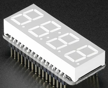 3107 0,56 ", 4 dígitos, pantalla de 7 segmentos, bobinadora de módulo verde|display 0.56|display ...