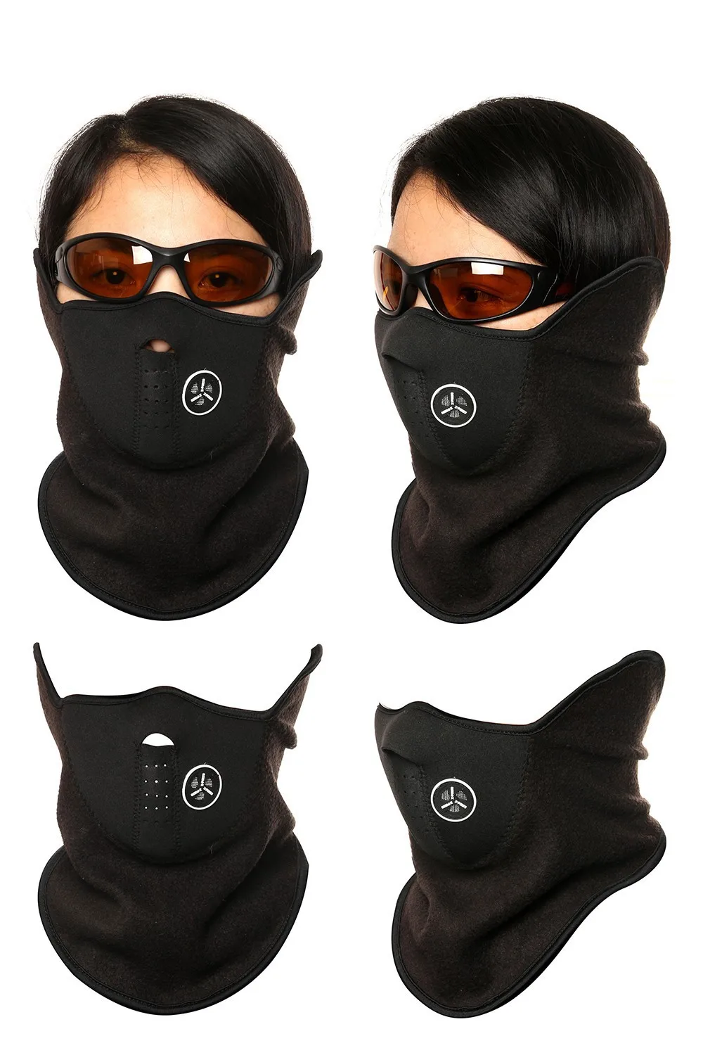 Ski Snowboard Motorcycle Bicycle Neck Warmer Fishing Warm Winter Face ...
