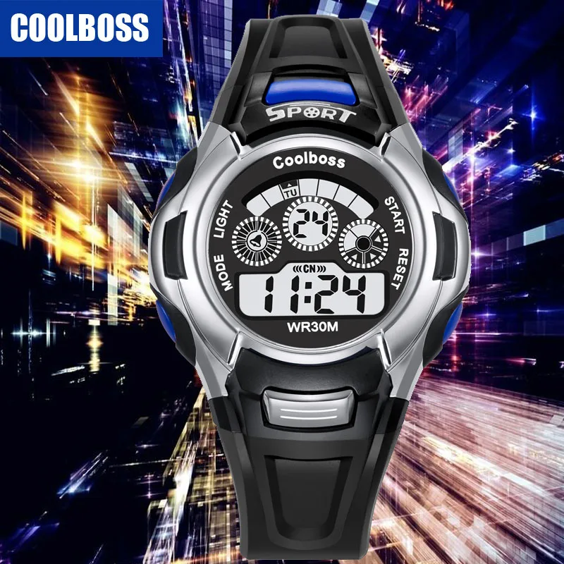 2018 Electronic Sport Students Children Watch Kids Watches Boys Girls ...