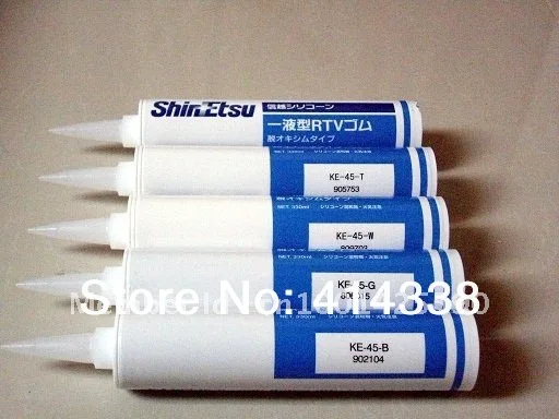 Shinetsu One-component Silicones Rtv Ke-45-w (330ml) - Silicone Sealant ...