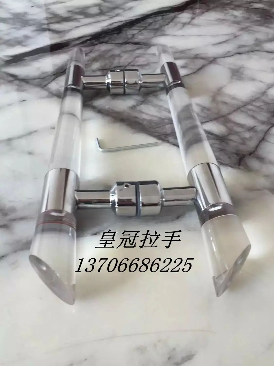 The-door-frameless-glass-door-handle-shower-room-office-165-hole ...