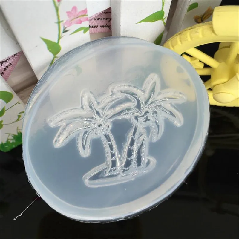 DM818 coconut tree Silicone Mould DIY Resin Decorative Craft Jewelry ...