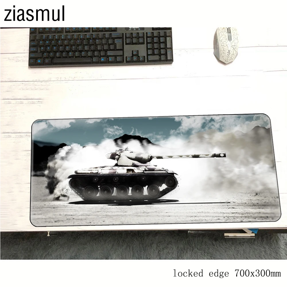 World Of Tanks Padmouse 700X300X2Mm Gaming Mousepad เกม HD พิมพ์แผ่น ...