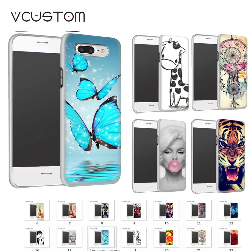 vcustom plastic phone case for i7 plus phone back printing design ...