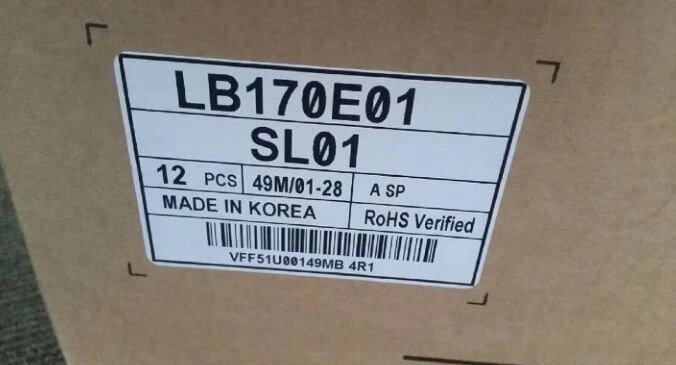 새로운 17 인치 LCD 디스플레이 화면 패널 LB170E01 SL01 LB170E01 SL01|산업용 컴퓨터 및 액세서리| - AliExpress