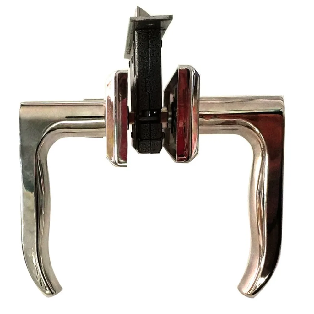 Door Lock Indoor Stainless Steel Panel Handles Handle Lock Double ...