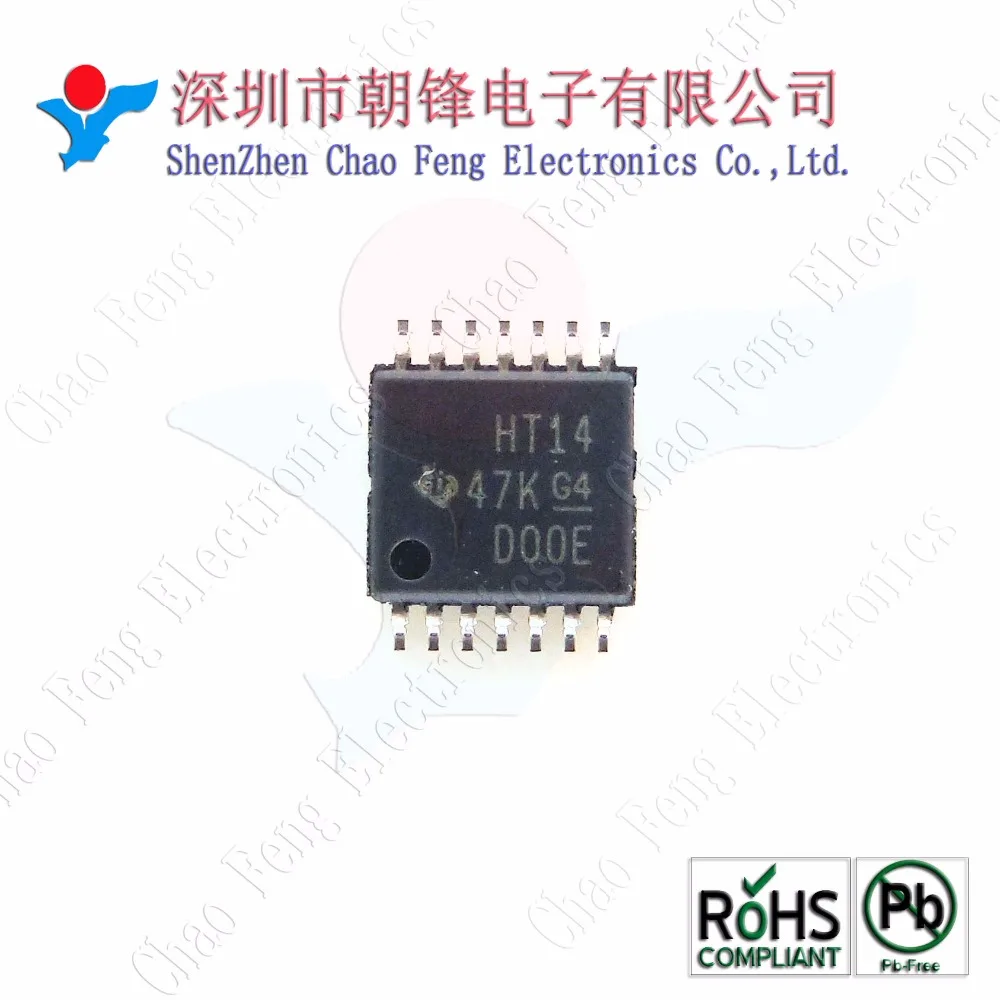 50pcs Sn74hct14pwr Sn74hct14 Ht14 Tssop14 Rt9169-18gvl Rt9169-18 Rt9169 ...
