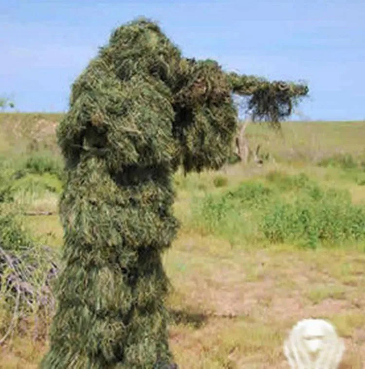 Dry Grass Type Ghillie Yowie Suits Camouflage Tactical Hunting Suit ...