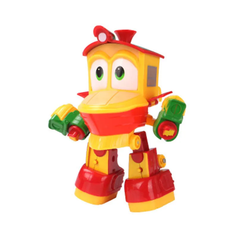 NEW hot 6pcs/set Robot Trains Transformation Kay Alf Dynamic Train ...