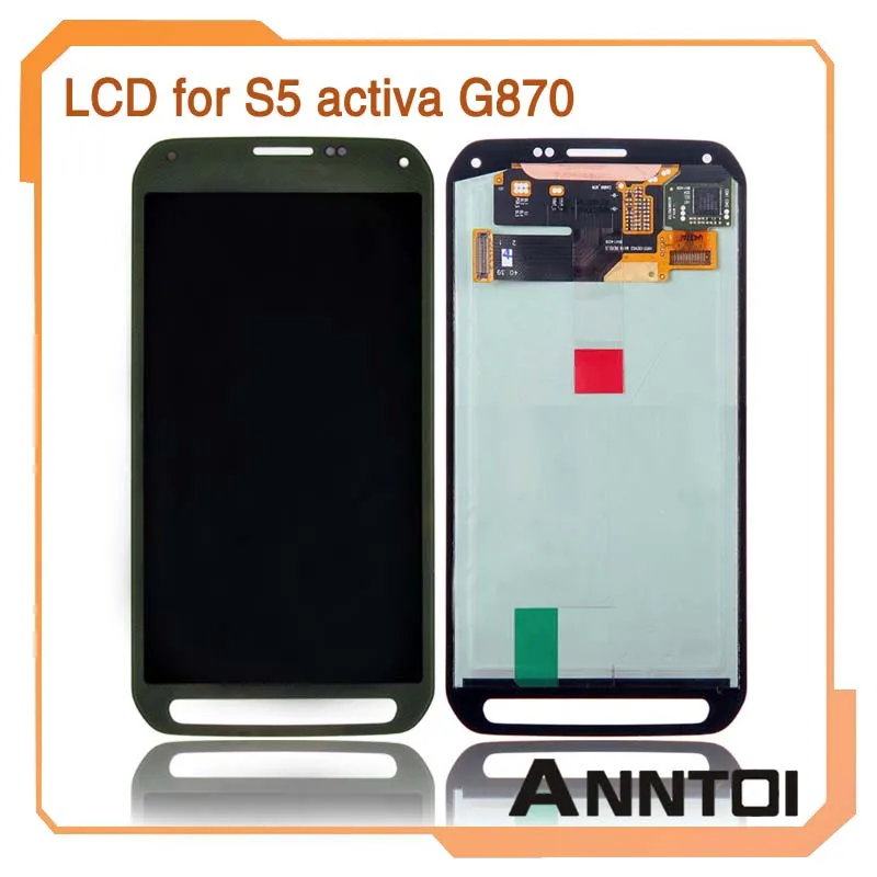3 unids original lcd de pantalla para samsung galaxy s5 active g870 ...