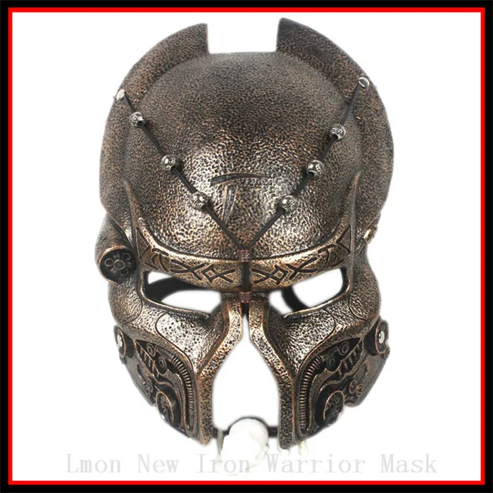 New Version Silver Iron Man Style AVP Costume Masks Supper Replica ...
