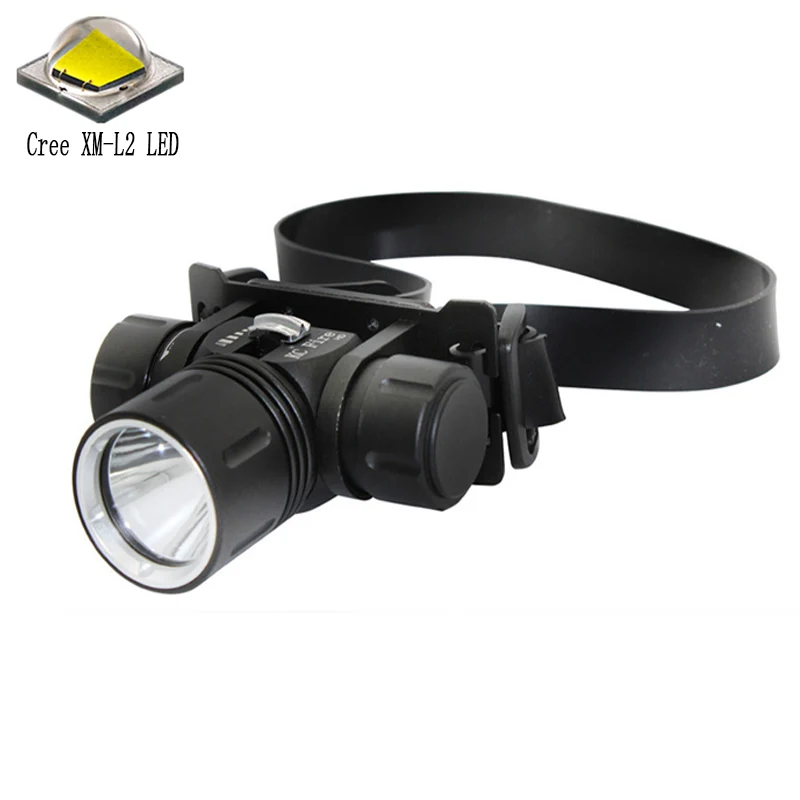 1000 Lumens Underwater 100 Meters Diving Headlight Xm-l2 Led Scuba ...