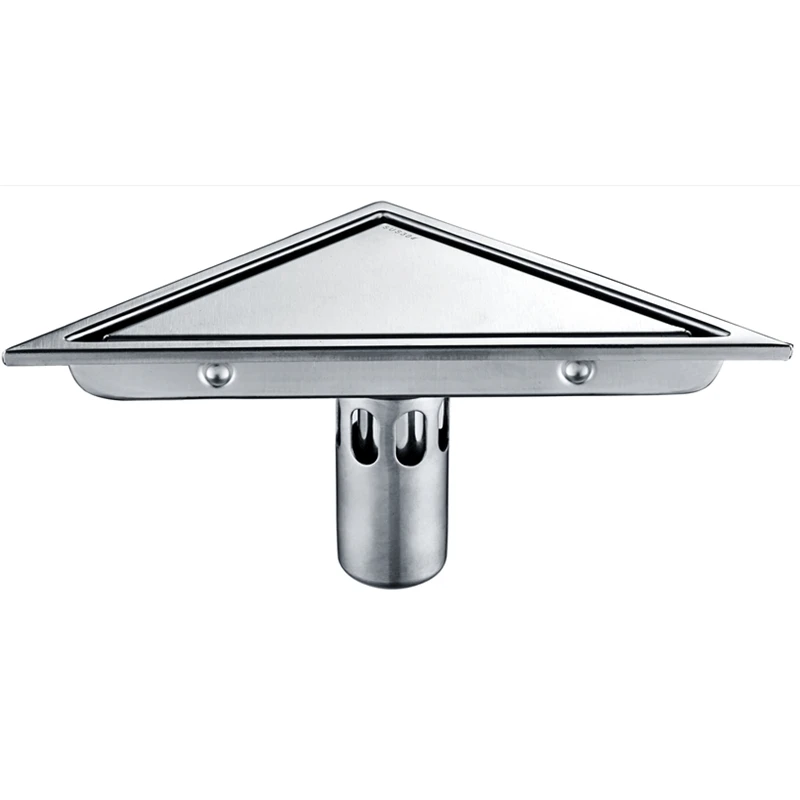 165*165*115mm Hidden Type Triangle Tile Insert Floor Waste Grates ...