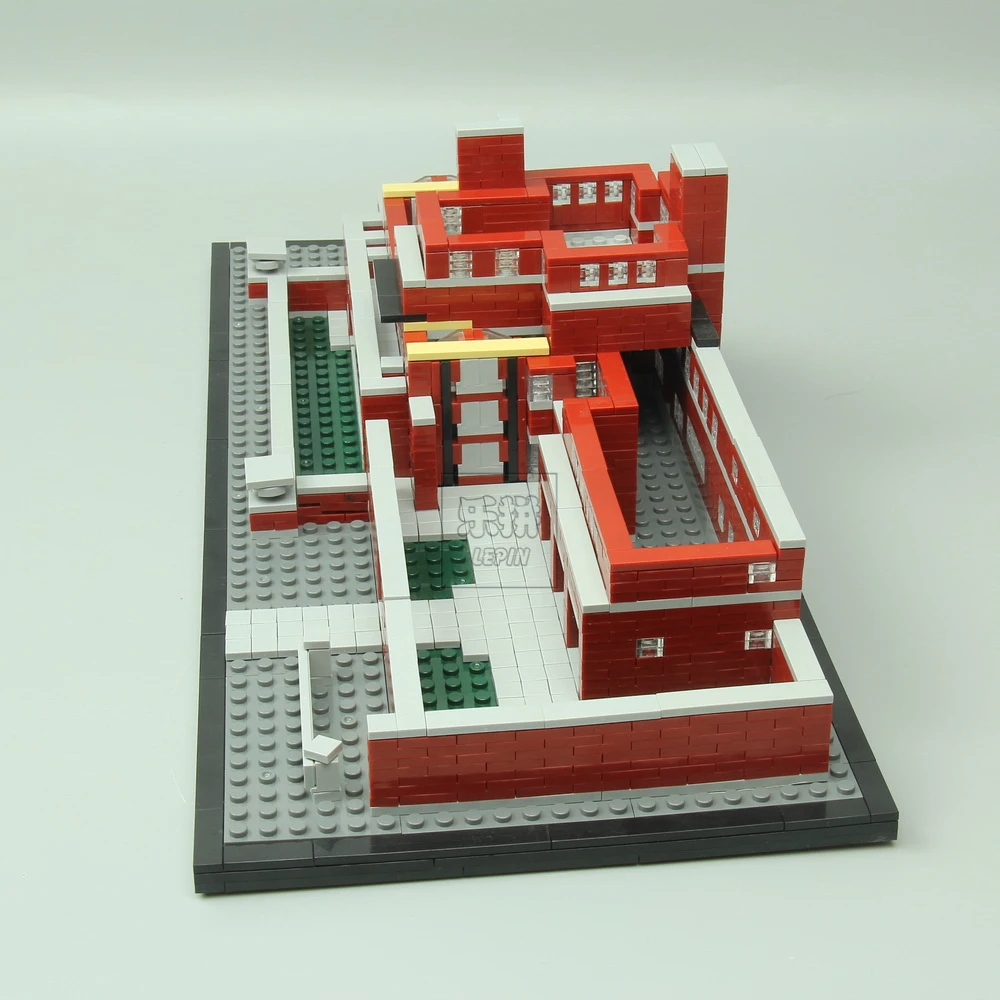 LEPIN 17007 2326Pcs Genuine Architecture Series The Robie House ...