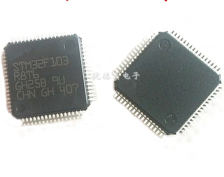 Stm32f103r8t6 32 Bit Microcontroller 64k Flash Lqfp64 Chip In Integrated Circuits From