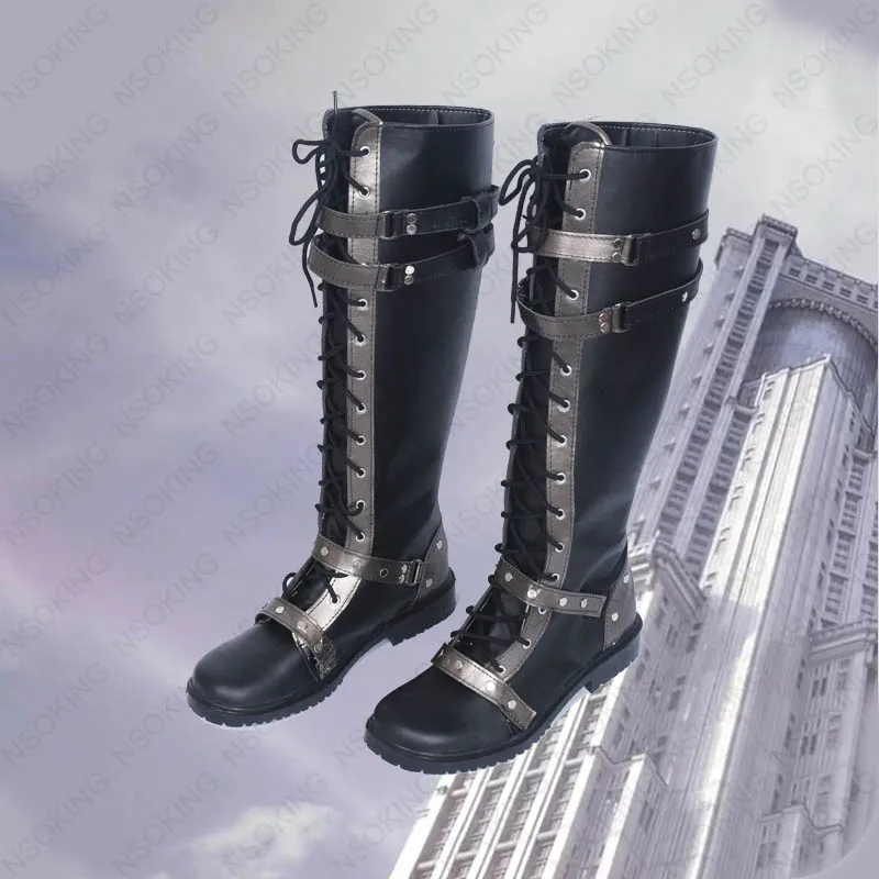 Kingsglaive Final Fantasy XV Nyx Ulric Косплэй обувь FFXV FF15 «Харли Квин»