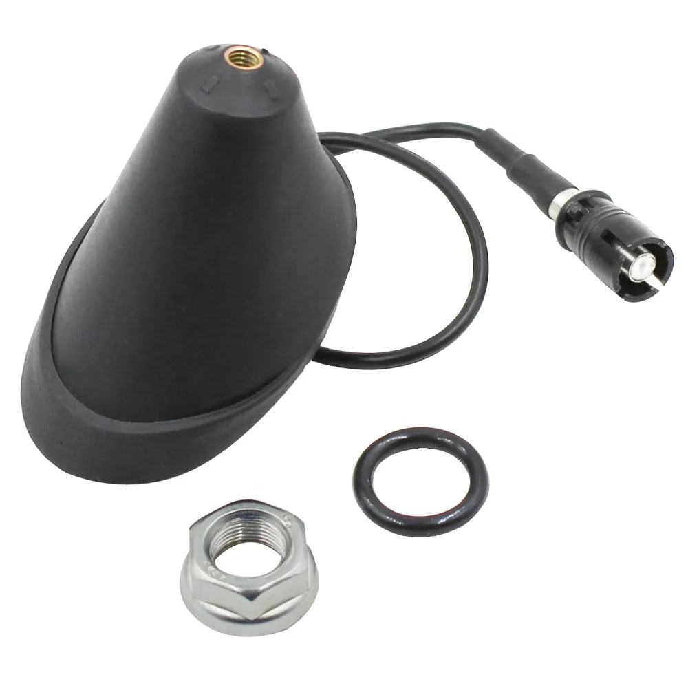 9" Whip Roof Mast AM/FM Aerial Antenna + Base For VW Jetta Bora Golf ...