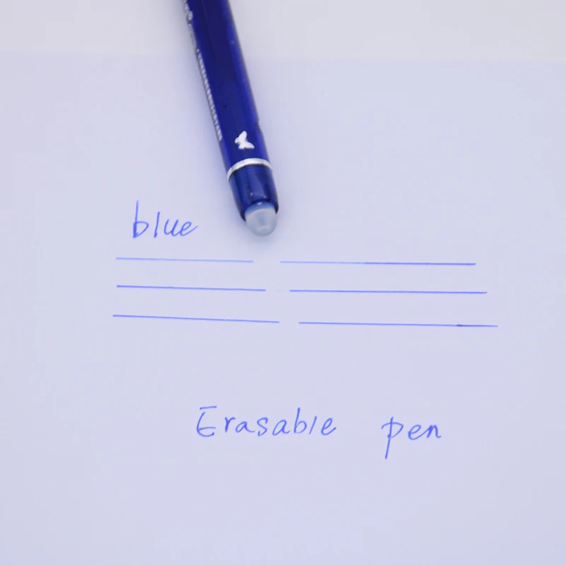 מוצר - 10pcs Erasable Pen Blue / Black / Ink Blue Magic Pen Office Supplies
