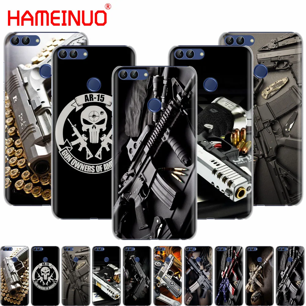 멋진 무기 소총 총 저격수 권총 총알 휴대 전화 커버 케이스, 화웨이 아너 Y5 7C Y625 Y635 Y6 Y7 Y9 2017 ...