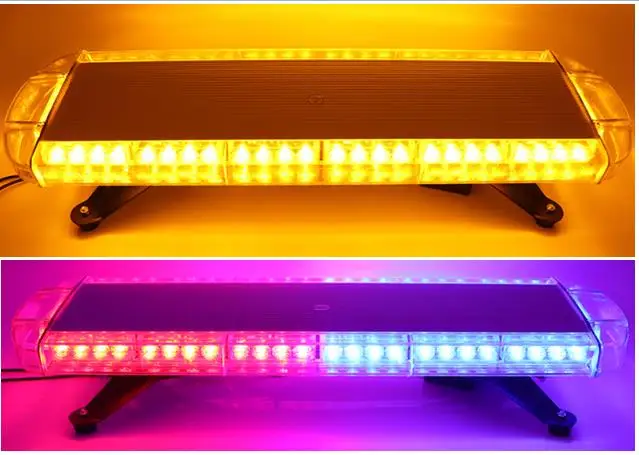 Free shipping 70cm/27 inch roof mount led lightbar car strobe lightbar ...