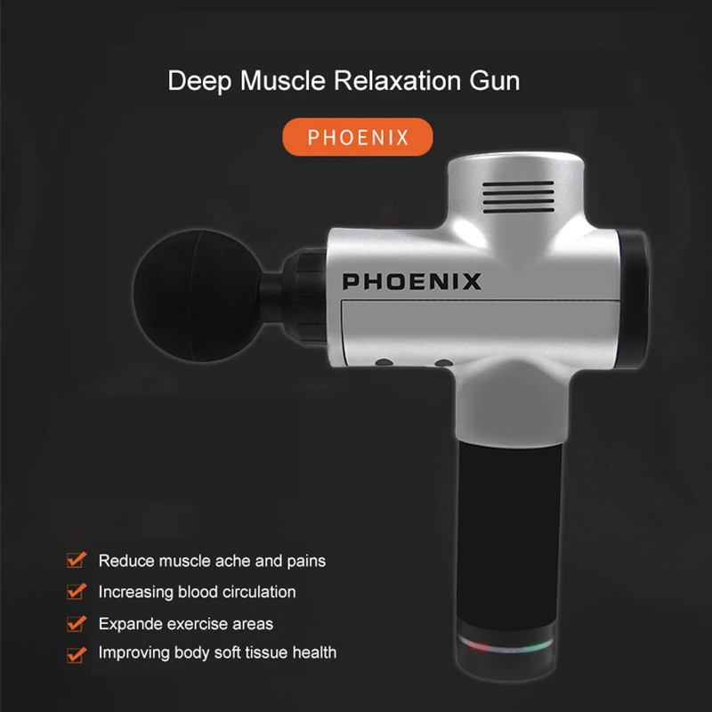 LIMITED Portable Electronic Muscle Massage Gun High Frequency Vibration ...