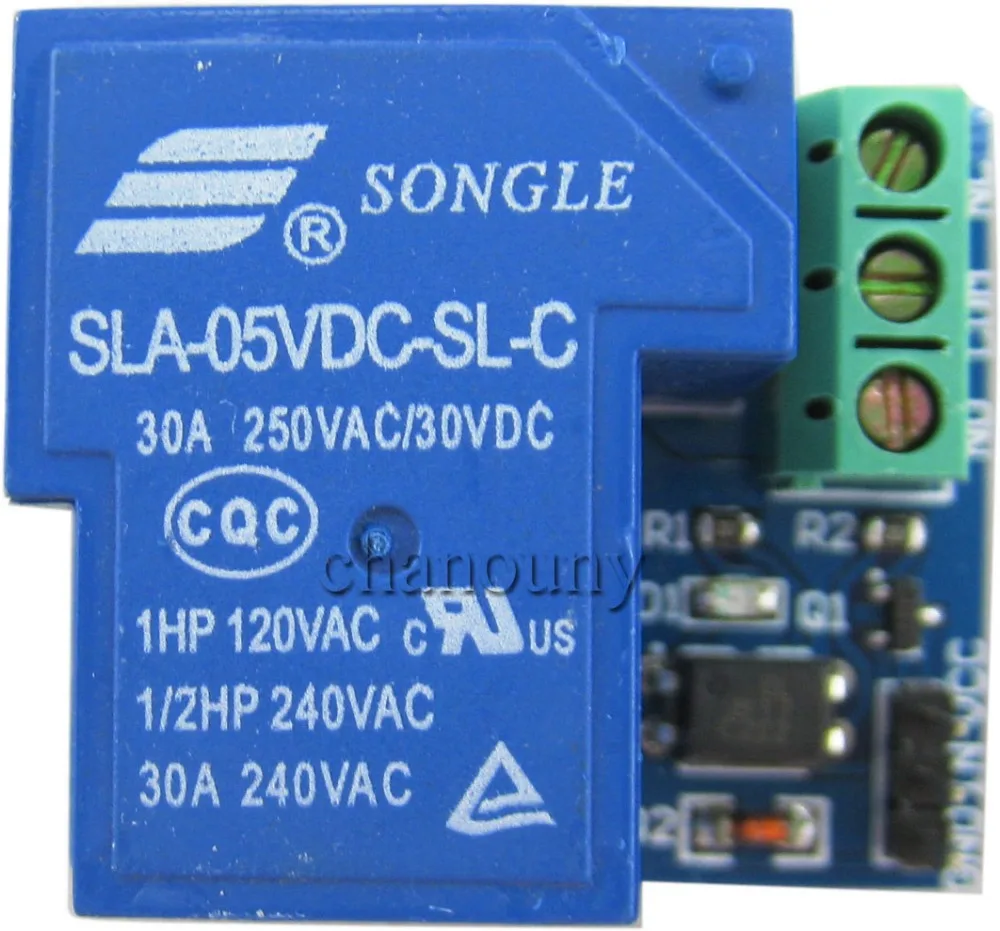 optocoupler-isolated-relay-module-EL817-relay-board-Opto-relay-5V-30A-I ...