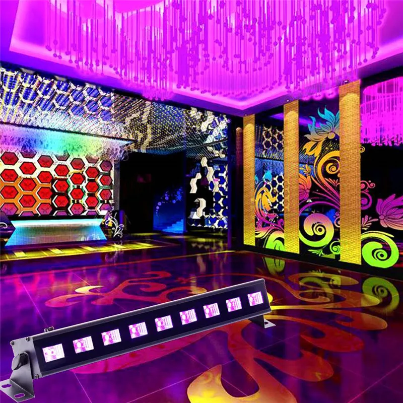 4X-10X-27W-Led-Bar-Black-light-UV-Purple-LED-Wall-Washer-Lamp-Landscape ...